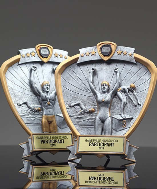 Swimming Shield Award - Female | Edco Awards