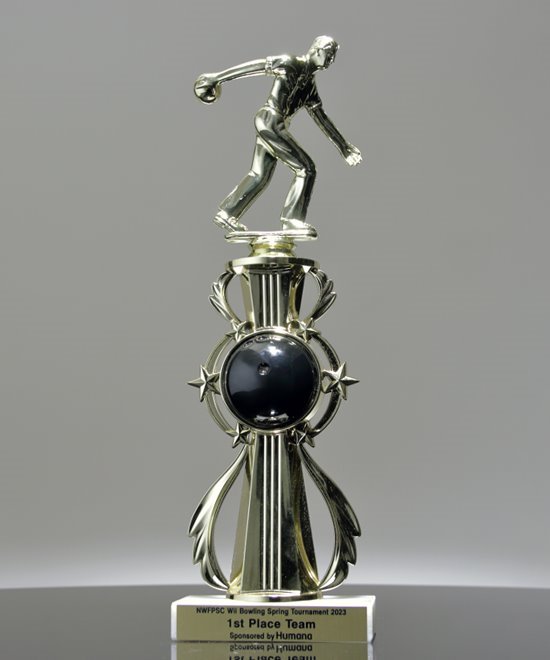 Traditional Bowling Trophy | Edco Awards