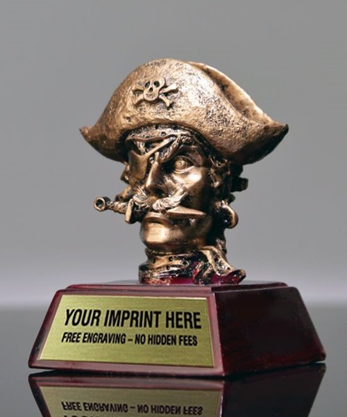Pirate Mascot Trophy | Edco Awards