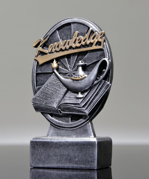 Knowledge Lamp Resin Trophy | Edco Awards