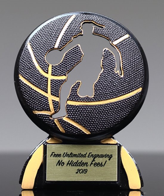 Basketball Male Shadow Trophy | Edco Awards