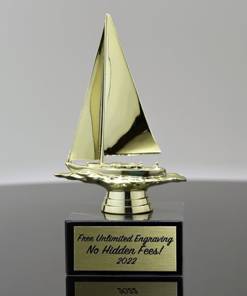 Classic Regatta Sailboat Trophy | Edco Awards