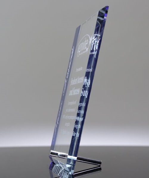 Acceptance Glass Plaque - Premium Edition | Edco Awards