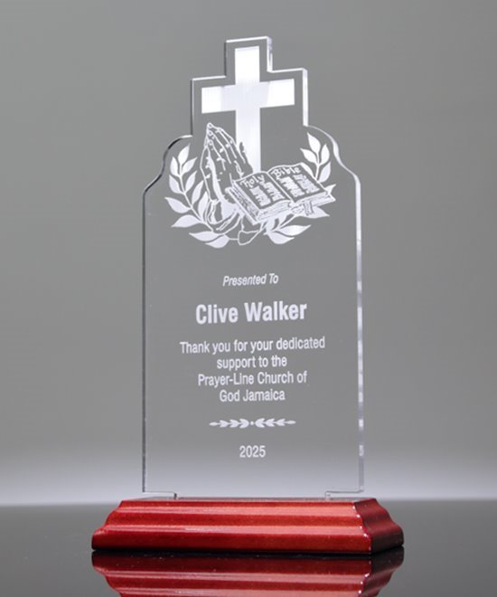 Religious Theme Acrylic Award | Edco Awards