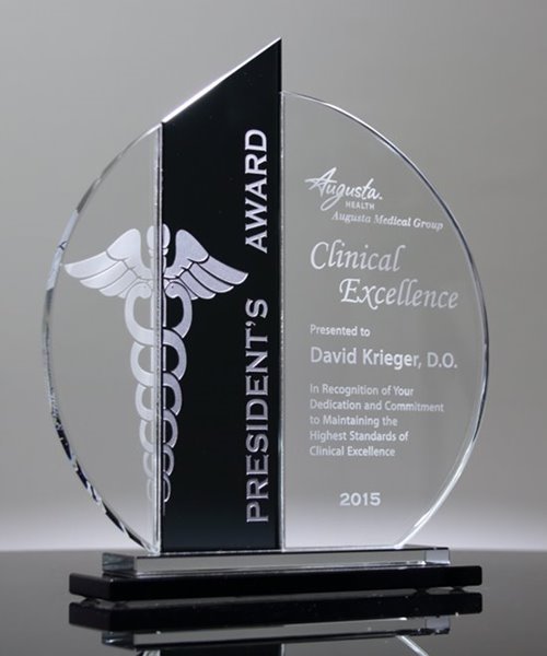 Clinical Excellence Award - Encore Black Crystal | Edco Awards