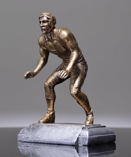 Classic Wrestling Resin Trophy | RF-1190 | Edco Awards