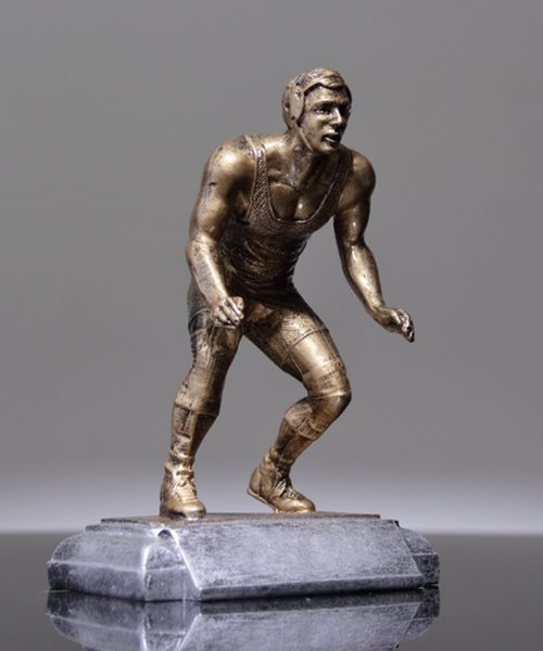 Classic Wrestling Resin Trophy | RF-1190 | Edco Awards