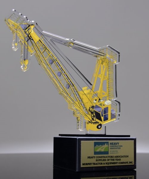 Acrylic Crane Trophy | Edco Awards