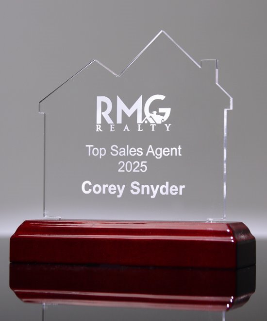 Top Sales Realtor Acrylic Award | Edco Awards
