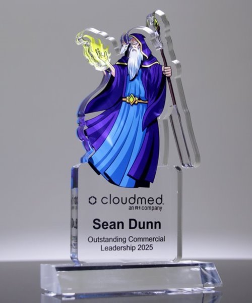 Acrylic Wizard Trophy | edco.com | Edco Awards