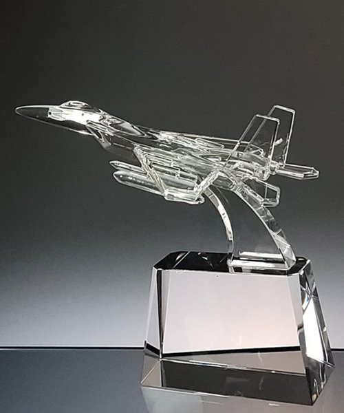 Crystal Jet Trophy | Top Gun Jet Award | Edco Awards