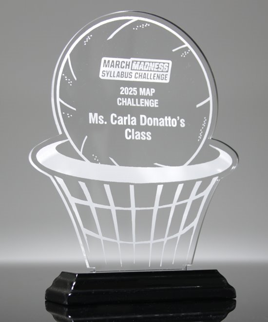 Acrylic Basketball Trophy | Edco Awards