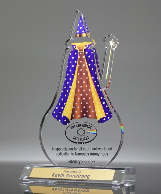 Mystic Sorcerer Cloak Award | Wizard Trophy | Edco Awards