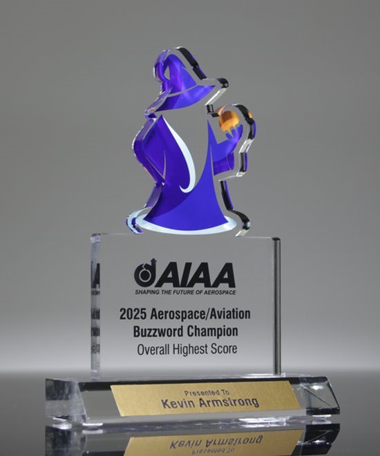 Oracle Wizard Acrylic Trophy | Edco Awards