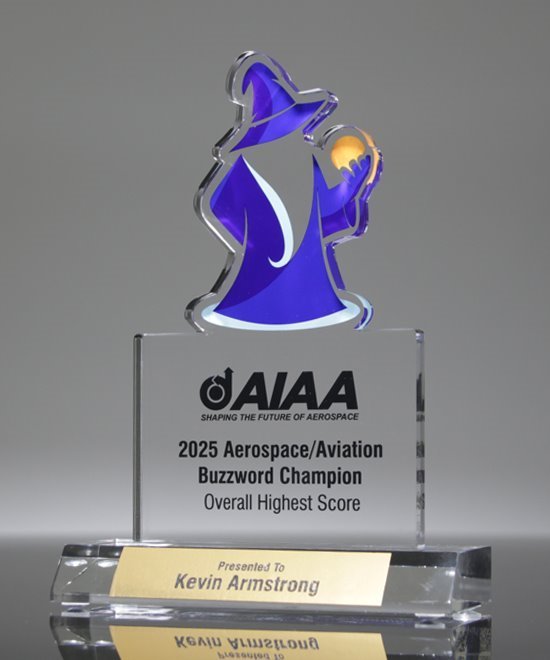 Oracle Wizard Acrylic Trophy | Edco Awards