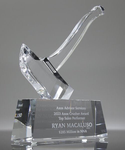 Crystal Axe Trophy | Firefighter Axe Award | Edco Awards