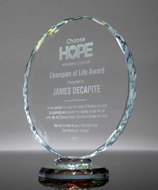 Prismatic Crystal Circle Award | Edco Awards