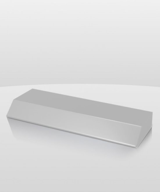 Clear Acrylic Base with Wide Slant Bevel | Edco Awards