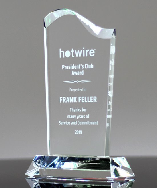 Crystal Recognition Award | Edco Awards