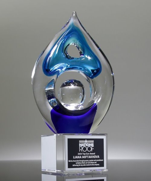 Celebration Art Glass Award AGS01 | Edco Awards