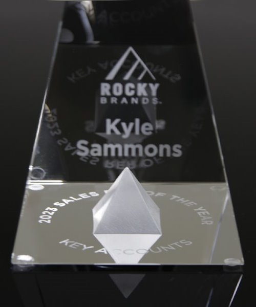 Crystal Dynasty Pyramid Award | 396 | Edco Awards