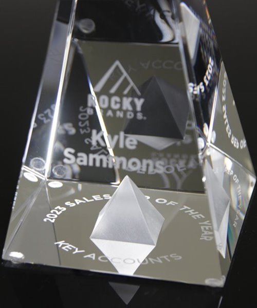 Crystal Dynasty Pyramid Award | 396 | Edco Awards