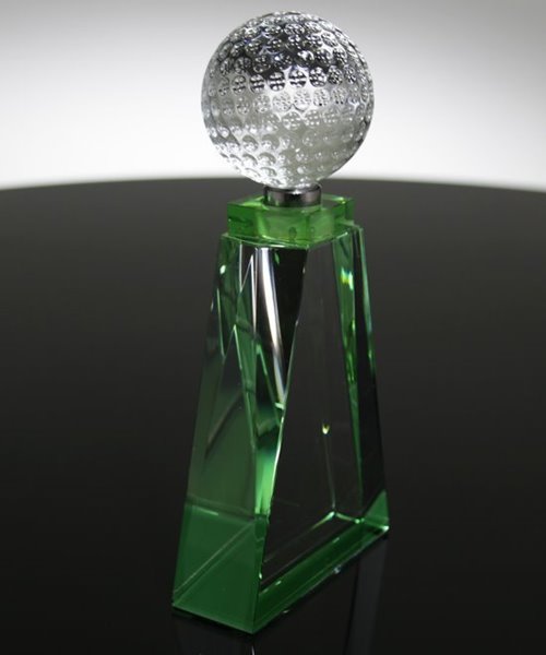 Golfing Excellence Crystal Trophy | Edco Awards