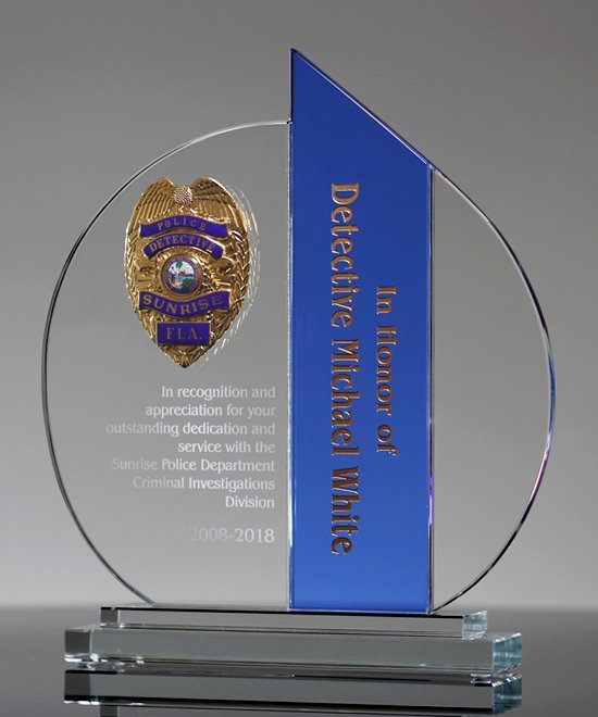 Law Enforcement Crystal Award | Edco Awards