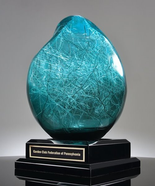 Aurora Glass Sculpture | Edco Awards