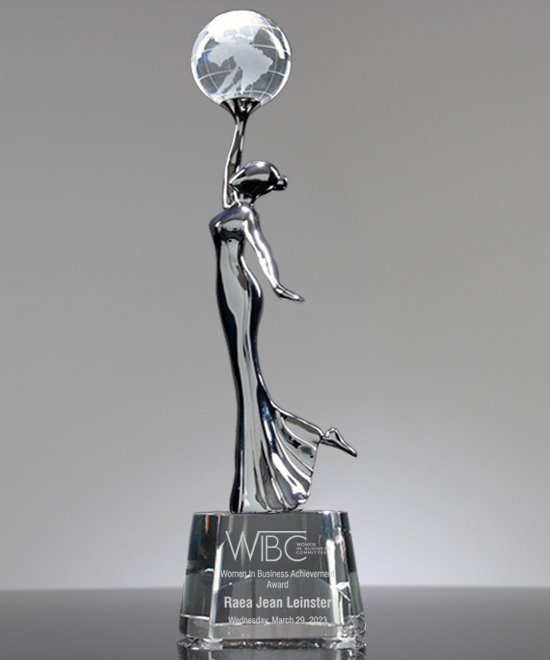 Global Celebration Award, Woman Globe Trophy | Edco Awards