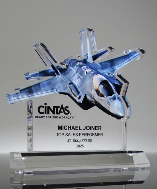 Top Gun Performer Award | Jet Trophy | Edco Awards