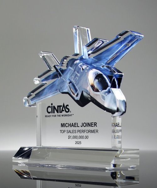 Top Gun Performer Award | Jet Trophy | Edco Awards