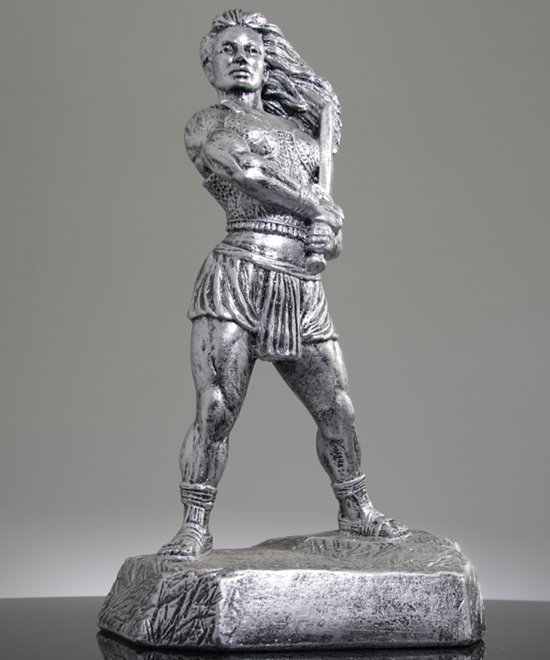 Gladiatrix Trophy | Female Gladiator holding a sword sculpture | Edco ...