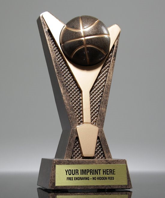 Rock 'N' Roll Basketball Trophy