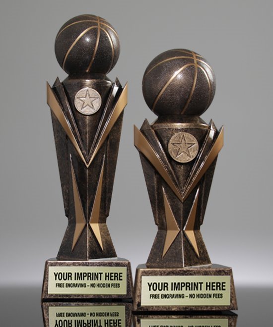All-Star Cup Basketball Resin Trophy