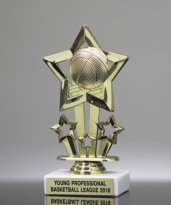 Sports Star Basketball Trophy
