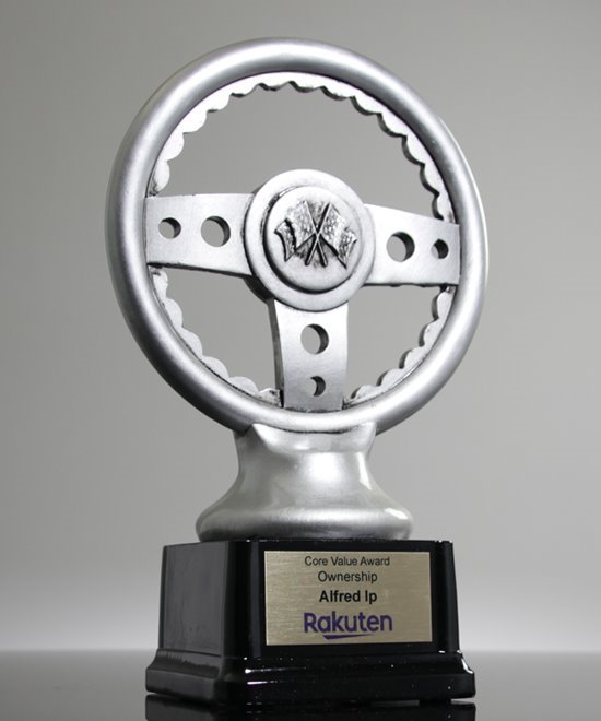 Silverstone Steering Wheel Award | RFA-0766 | Edco Awards