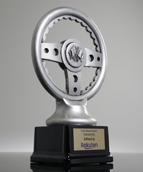 Silverstone Steering Wheel Award | RFA-0766 | Edco Awards
