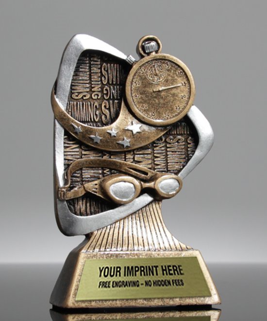 Golden Stars Aquatic Swimmer Trophy | Edco Awards