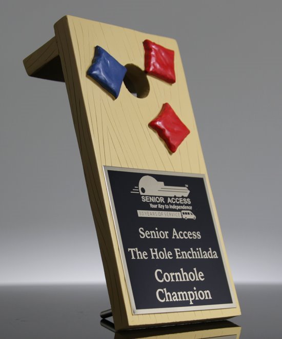 Cornhole Legend of Fame Trophy | Edco Awards