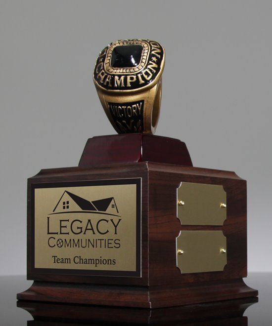 Hall of Champions Ring Trophy | Edco Awards