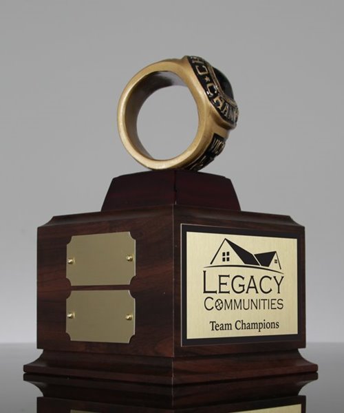 Hall of Champions Ring Trophy | Edco Awards