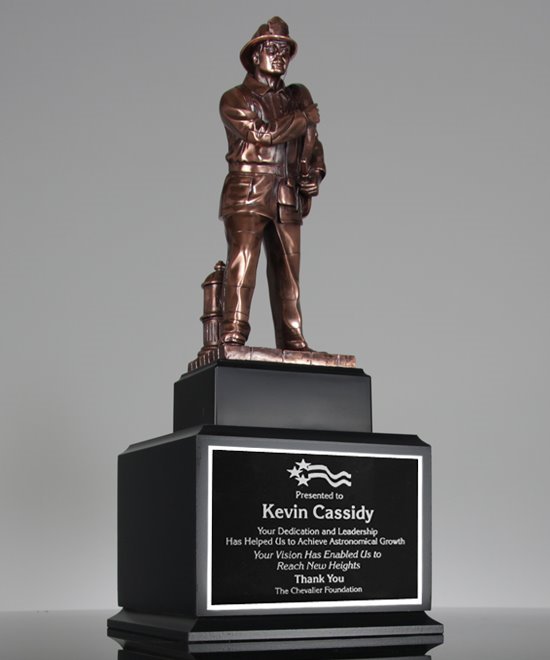 Firefighter of the Month Perpetual Trophy | Edco Awards