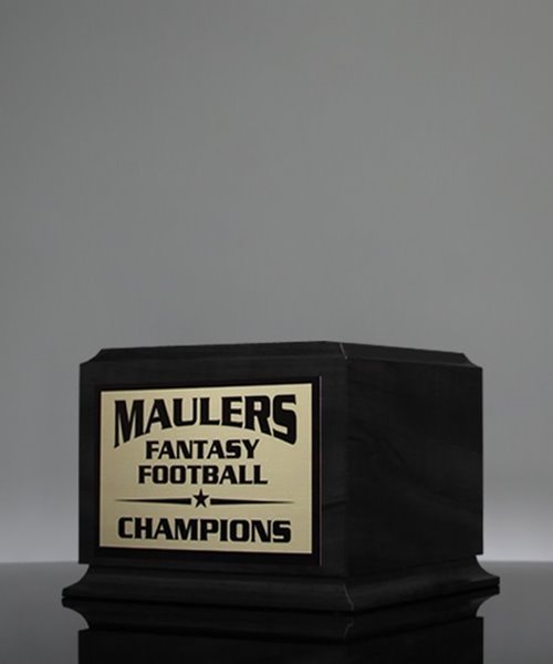 Large Matte Black Mounting Base | Edco Awards