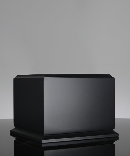 Large Matte Black Mounting Base | Edco Awards