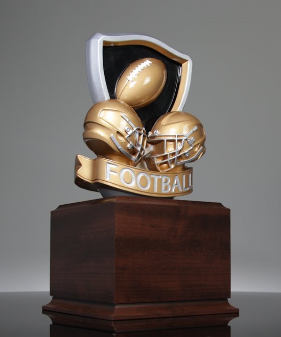 Medium Walnut Finish Mounting Base | Edco Awards