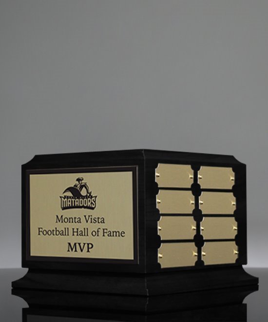 Large Matte Black Mounting Base | Edco Awards