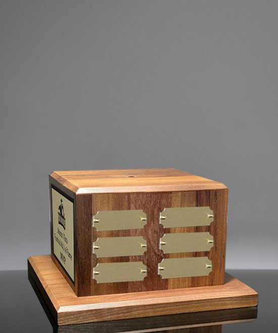 Genuine American Walnut Mounting Base | Edco Awards