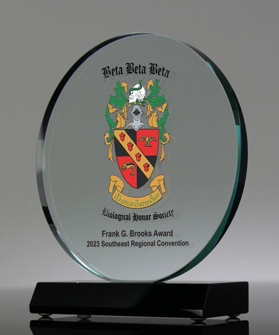 Jade Glass Optimist Circle Award | Edco Awards