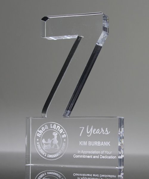 7 Year Anniversary Award | Employee Gift | Edco Awards